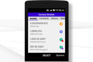 Smartphone Crypto Access : Sorted Wallet