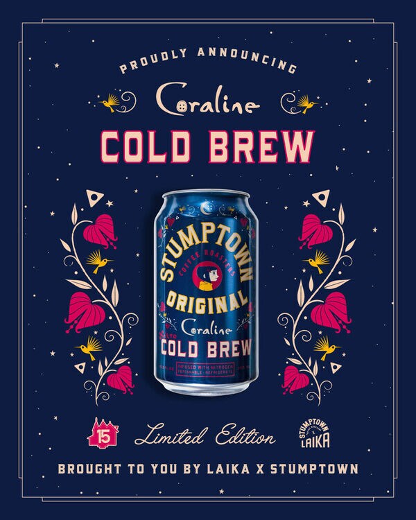 Filmic Cold Brew Cans: Coraline Cold Brew is a Special Edition of a ...