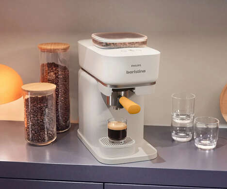 Customizable Automated Espresso Makers : Philips Baristina Espresso Maker