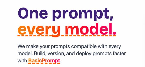 Compatible Prompt Models : BasicPrompt