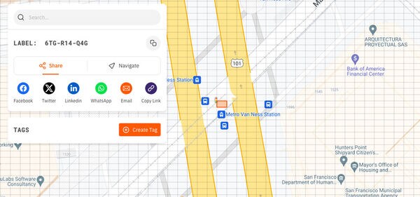 Location-Sharing Codes : LandCode