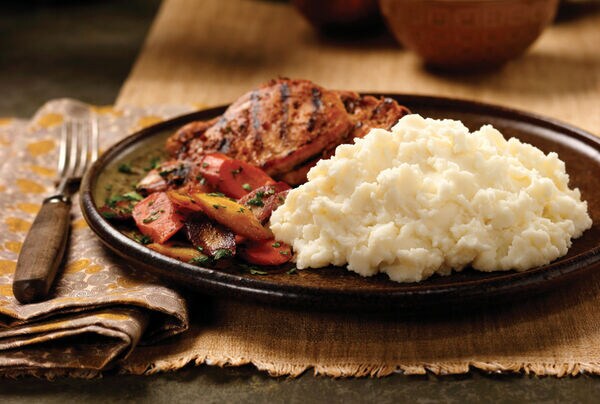 Packaged Mashed Potato Products : Buttery Homestyle Mashed Potatoes