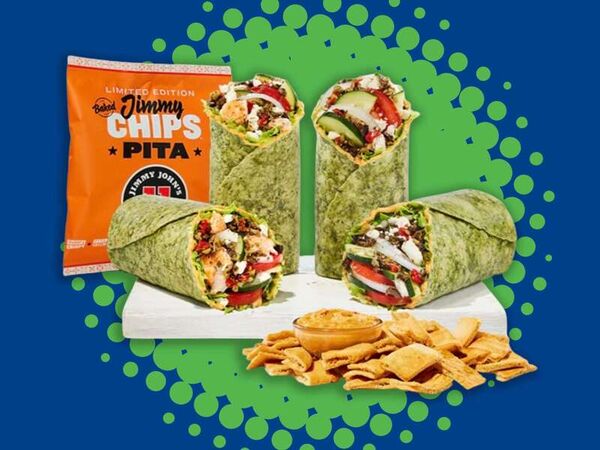 Seasonal Green Wraps : Mediterranean Inspired Food Offerings