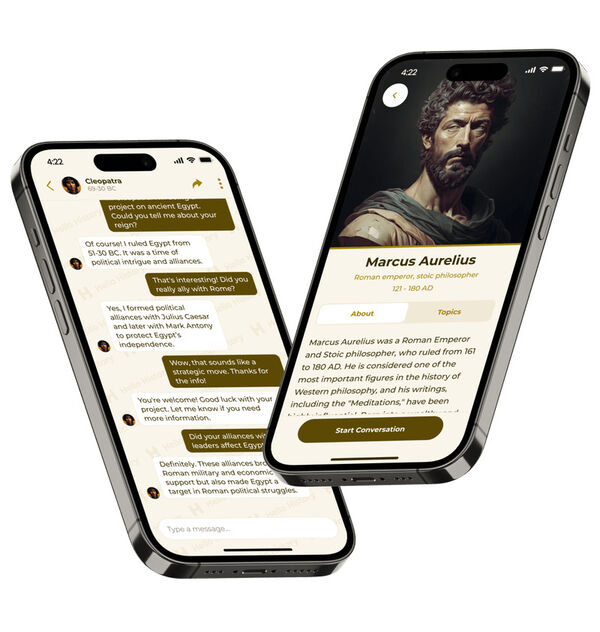 AI-Powered Historical Chat Apps : hello history