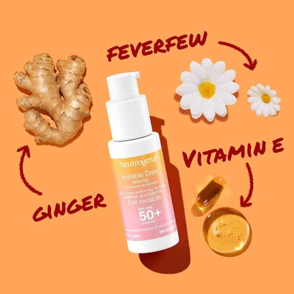 Radiance-Enhancing SPF Serums : Invisible Daily Defense Serum