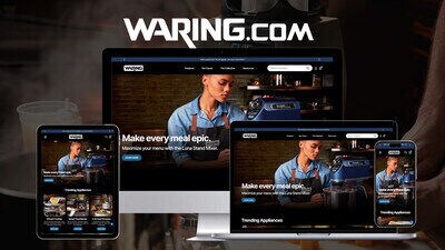 Enhanced Brand Websites : Waring