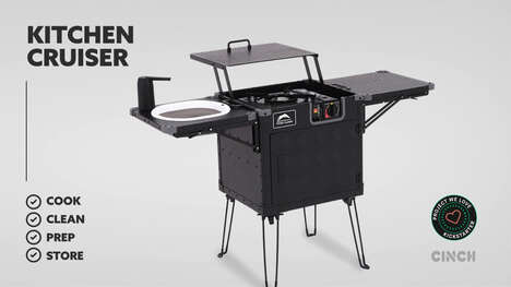 Advanced Portable Camping Kitchens : Kitchen Cruiser