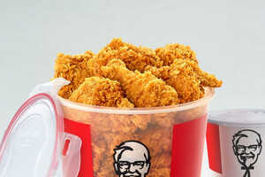 Resealable Fast Food Buckets: KFC Bucket Ware is a Microwave-Safe ...