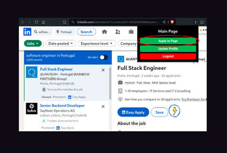 Automated Job Applications : AutoJobs