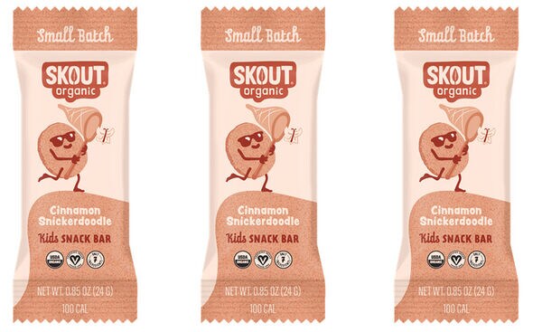 Five-Ingredient Kids Snack Bars : Cinnamon Snickerdoodle Kids Bar