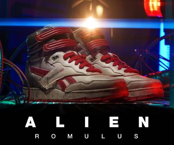80s-Inspired Sci-Fi Sneakers : ALIEN Romulus Reebok BB 4000 II Mid Shoes