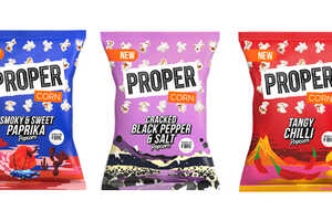 Savory Prepackaged Popcorns : new Proper Snacks Propercorn