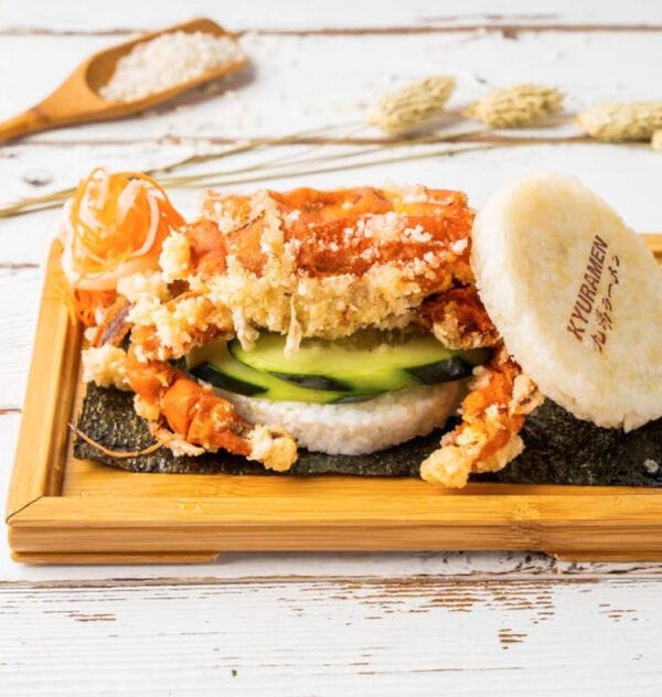 Make-at-Home Rice Burgers : Japanese Rice Burgers