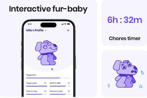 Gamified Pet Care Apps : gamified pet care