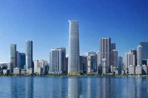 Supertall Miami Skyscrapers : 1201 Brickell Bay Drive