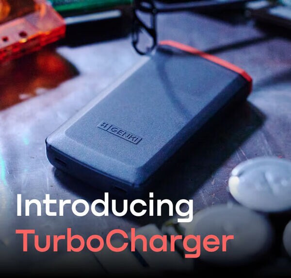 100W GaN Portable Chargers : genki turbocharger