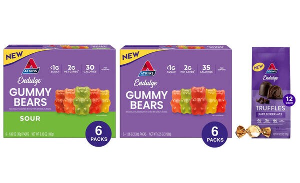 Low-Sugar Weight Management Treats : Atkins Endulge products
