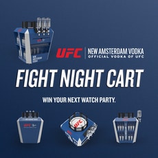 UFC-Backed Bar Carts : new amsterdam vodka 1
