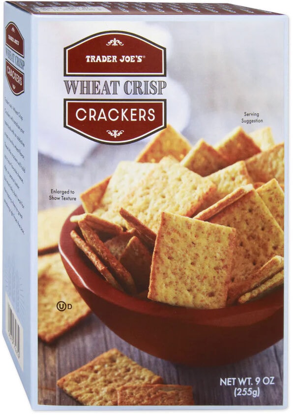 Deliciously Crunchy Wheat Crackers : Wheat Crisp Crackers