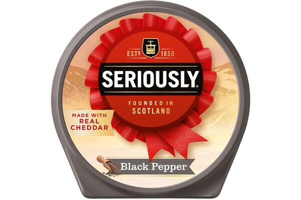 Peppery Spreadable Cheese Products : Seriously Spreadable Black Pepper