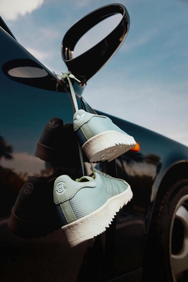 Breezy Mesh Collaborative Sneakers : superstar breathe