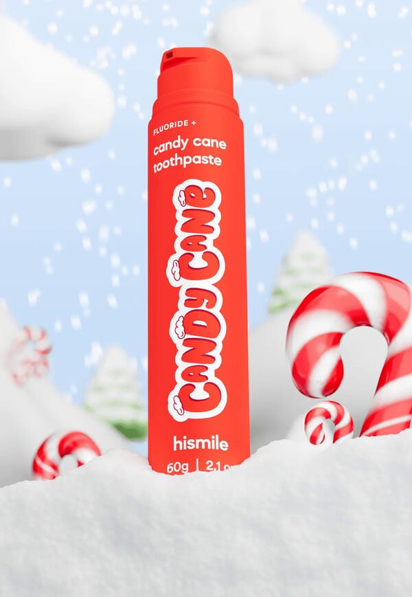 Festively Flavored Toothpastes : candy cane toothpaste