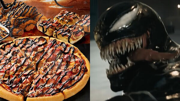 Villain-Esque Pizza Menus : Venom: The Last Dance