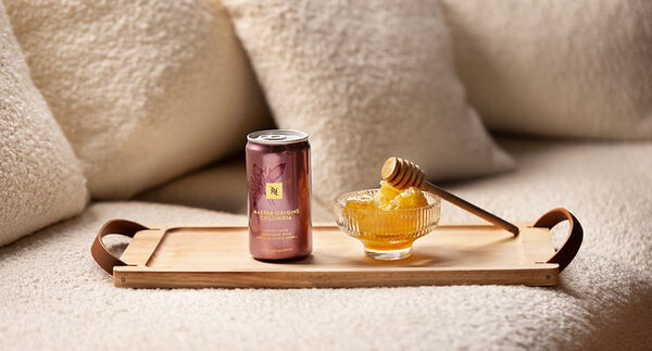 Honey-Sweetened Canned Coffees : Nespresso Master Origins Colombia