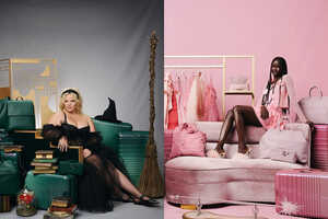 Movie-Musical Luggage Collabs : beis x wicked