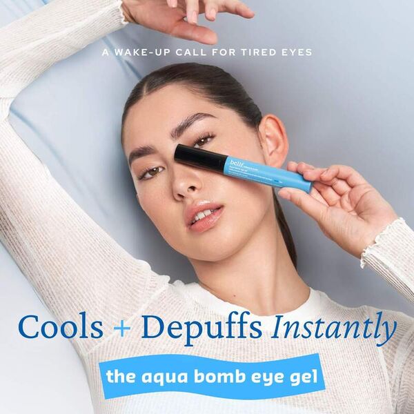 Hydrating Eye-Rejuvenating Gels : aqua bomb depuffing