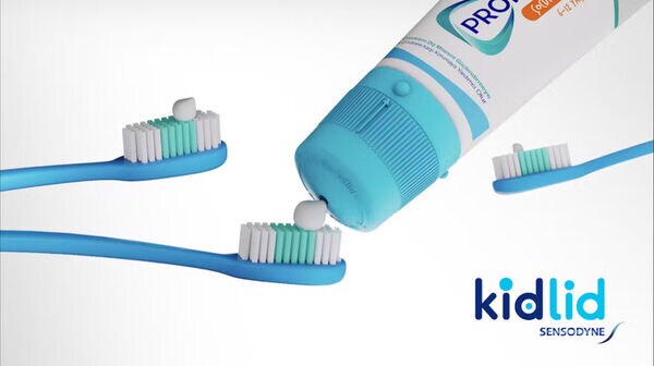 Kid-Friendly Oral Gadgets : Sensodyne's KidLid