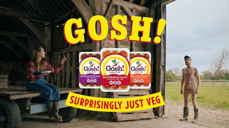 Quirky Plant-Based Food Ads : Gosh! food