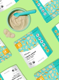 Ancient Grain Baby Cereals : organic oatmeal baby cereal.