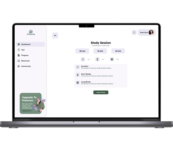 Anti-Distraction Studying Apps : study platform