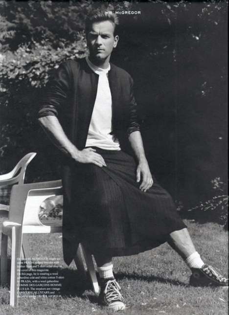 Kilt-Loving Editorials: Ewan McGregor Fantastic Man Cover Shoot ...