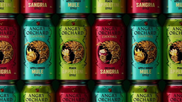 Apple Wine Cocktails : angry orchard canned cocktail