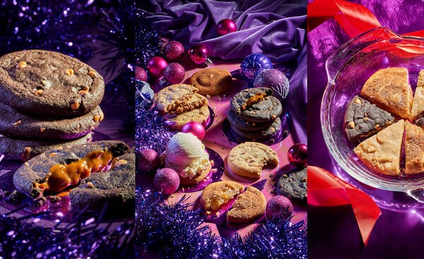 Holiday-Themed Cookie Menus : Festive & Filled Collection