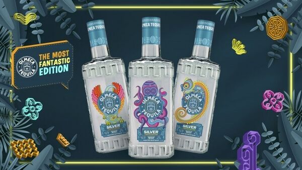 Artisinal Tequila Bottles : Olmeca Silver Tequila