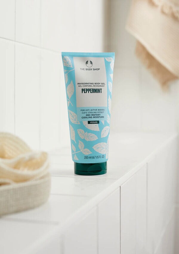 Refreshing Body Gels : Peppermint Invigorating Body Gel
