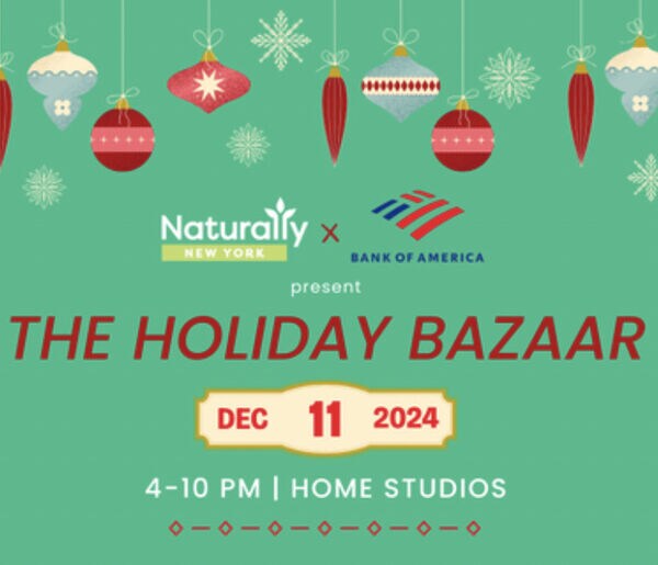 Natural Product-Focused Holiday Bazaars : holiday bazaar