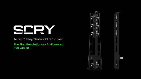 AI-Powered Console Coolers : scry artic ps5