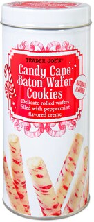 Candy Cane Wafer Cookies : Candy Cane Baton Wafer Cookies