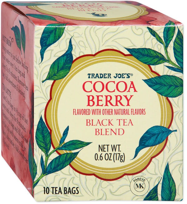 Fruity Cocoa Black Teas : Cocoa Berry Black Tea Blend