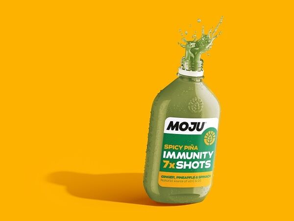 Spicy Immunity Juice Shots : MOJU Spicy Piña Immunity
