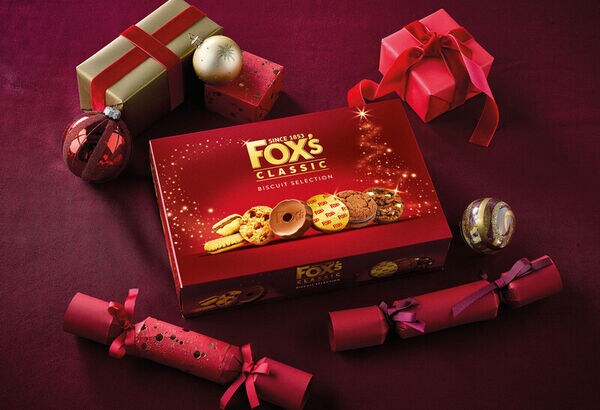 Festive Everyday Biscuit Branding : Fox’s Burton’s