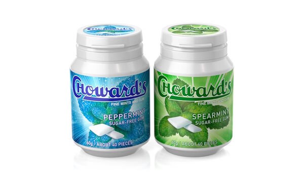 Heritage Brand Gum Products : sugar-free gum bottles