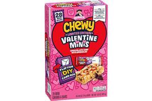 Valentine's Day Granola Bars : Quaker Chewy Limited-Edition Valentine Minis