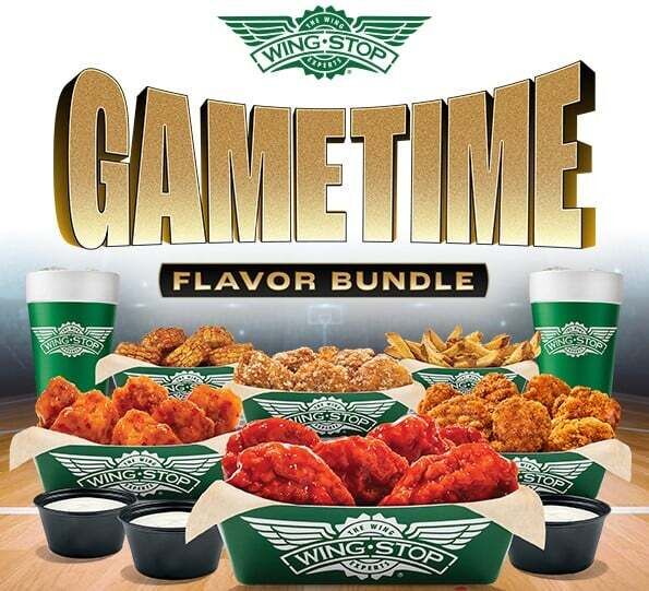 Basketball-Themed Chicken Wing Meals : Gametime Flavor Bundle