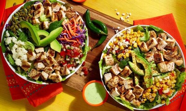 Double Protein Burrito Bowls : Double Pollo Fit Bowls
