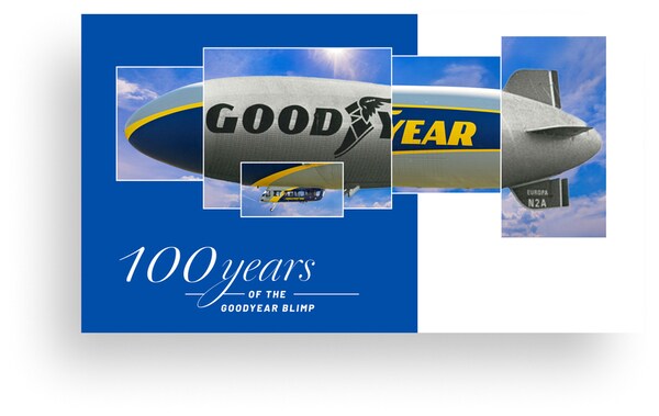 Iconic Blimp Anniversaries : The Goodyear Blimp
